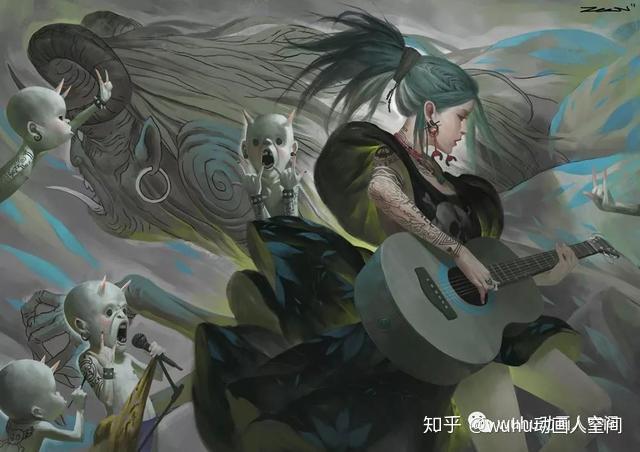 画画是上天赐予我们的礼物，「好色画师」ZEENCHIN的深度解刨！ - 知乎