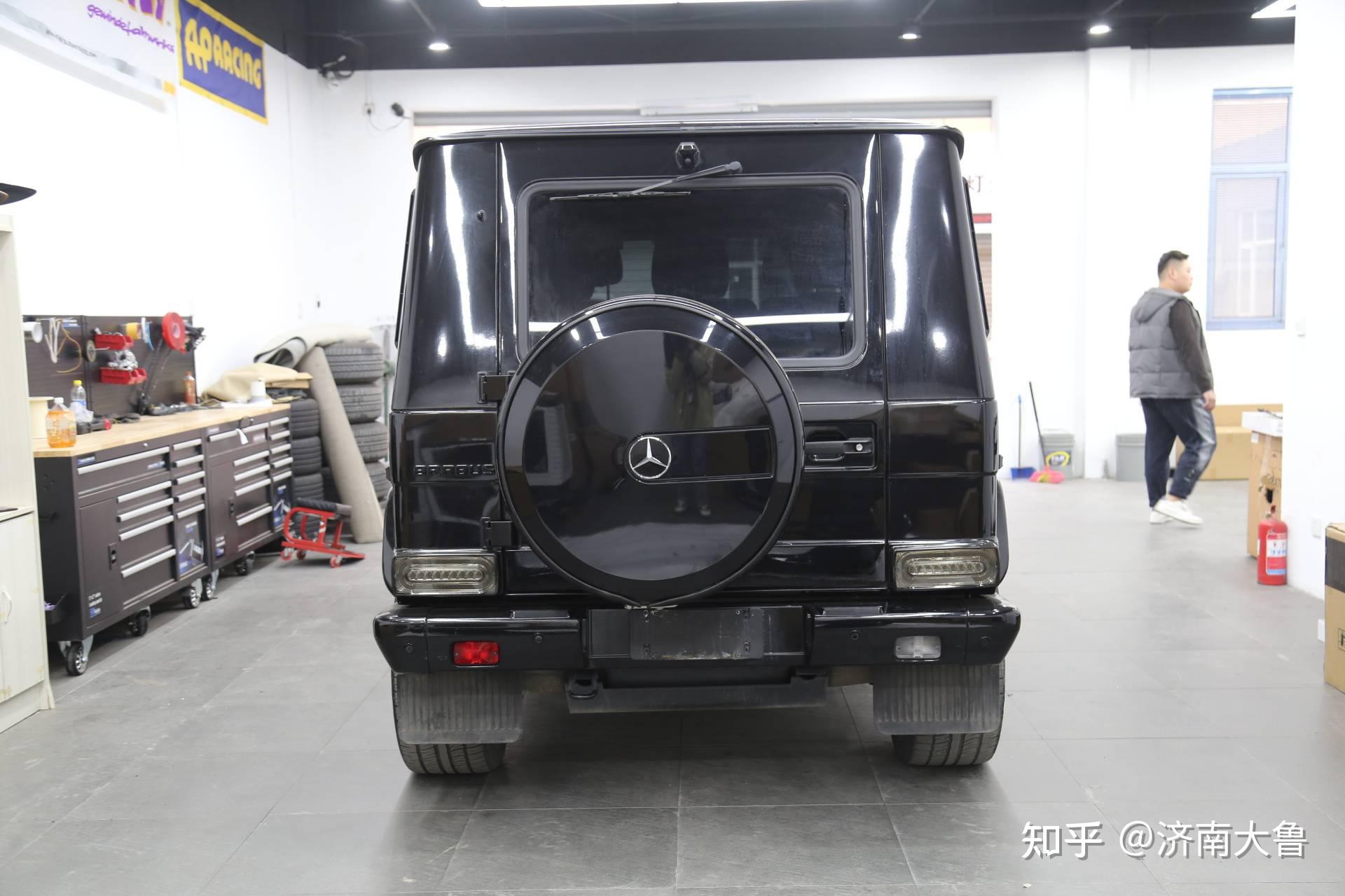 17款奔驰大G升级21款G63包围外观+全车陶瓷黑改色膜 - 知乎