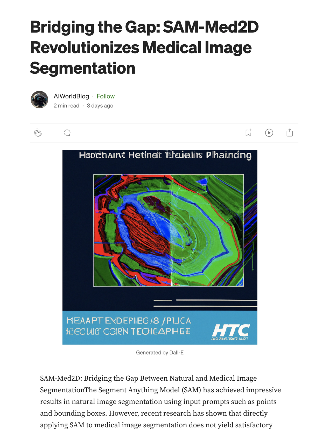 SAM-Med2D：打破自然图像与医学图像的领域鸿沟，医疗版 SAM 开源了！ - 知乎