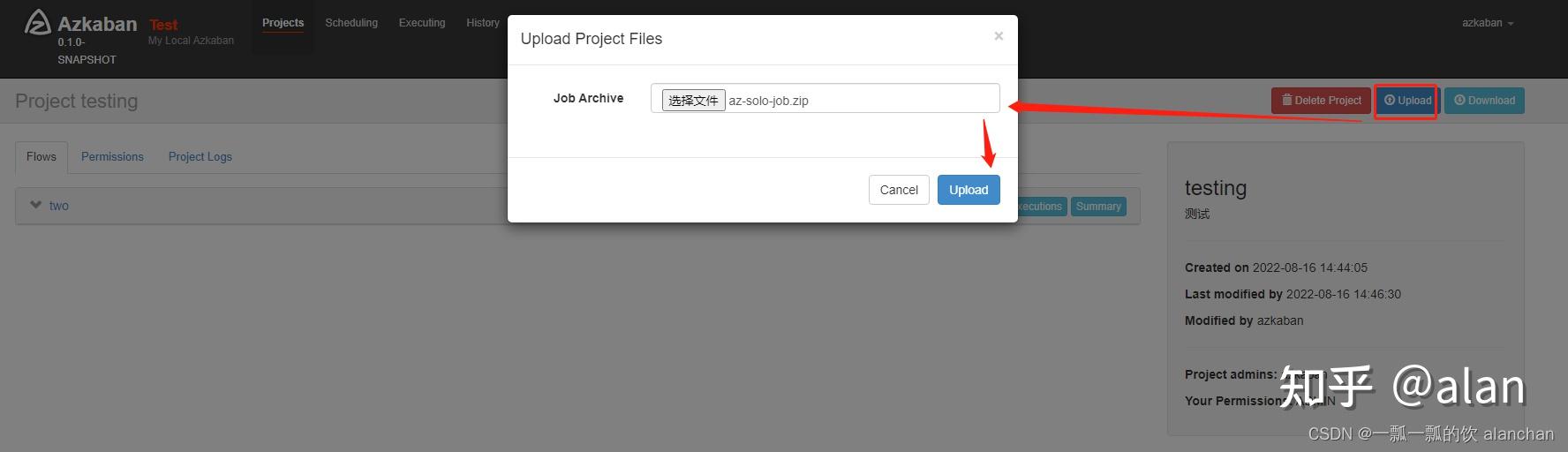 1、azkaban介绍、三种（solo-server、two-server和multiple-executor）部署方式及验证 - 知乎