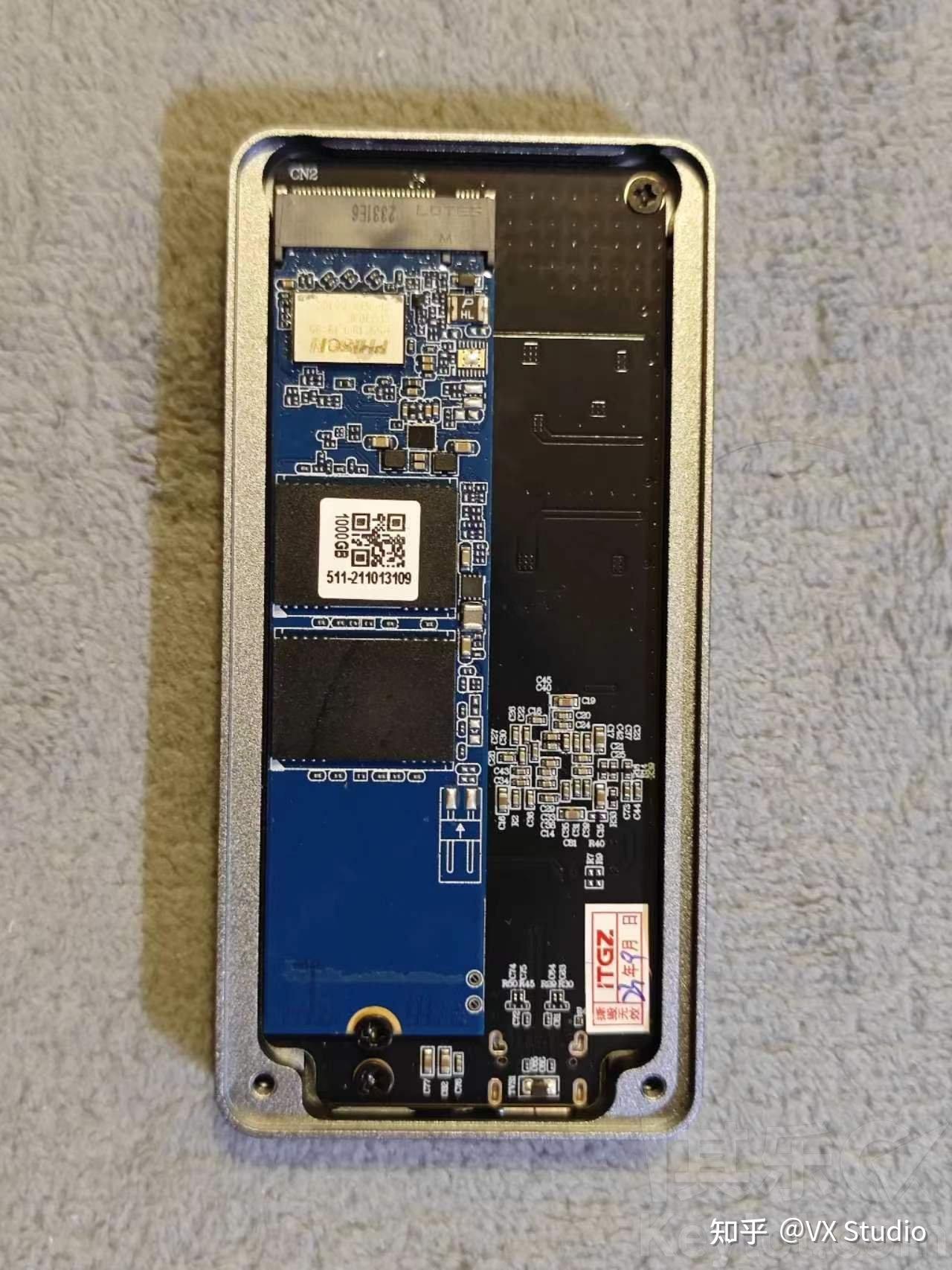 年轻人第一块USB4盒子，ASM2464 M.2硬盘盒开箱评测 - 知乎