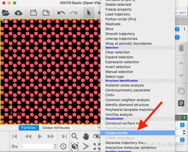 lammps教程：Ovito显示化学键的方法 - 知乎