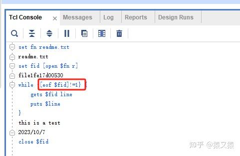Vivado/Tcl之Tcl基础语法（九）访问文件 - 知乎
