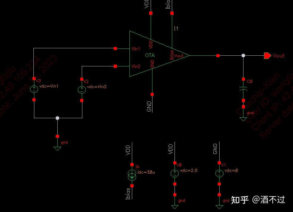 （十三) 基于cadence 617 OTA五管共模输入范围、共模增益、差模增益、CMRR、电源抑制比PSRR仿真 - 知乎
