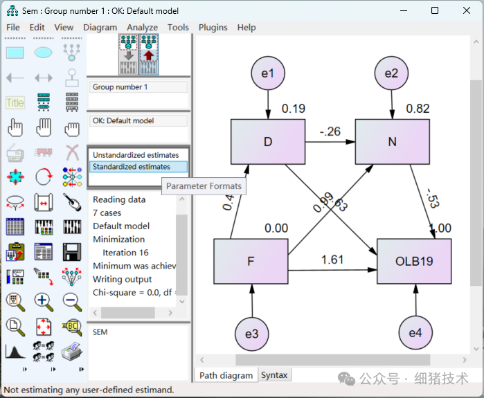使用IBM SPSS AMOS程序构建结构方程模型(SEM) - 知乎