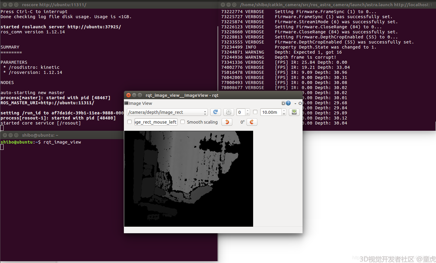 在ROS中使用奥比中光Orbbec Astra Pro深度相机（二） - 知乎