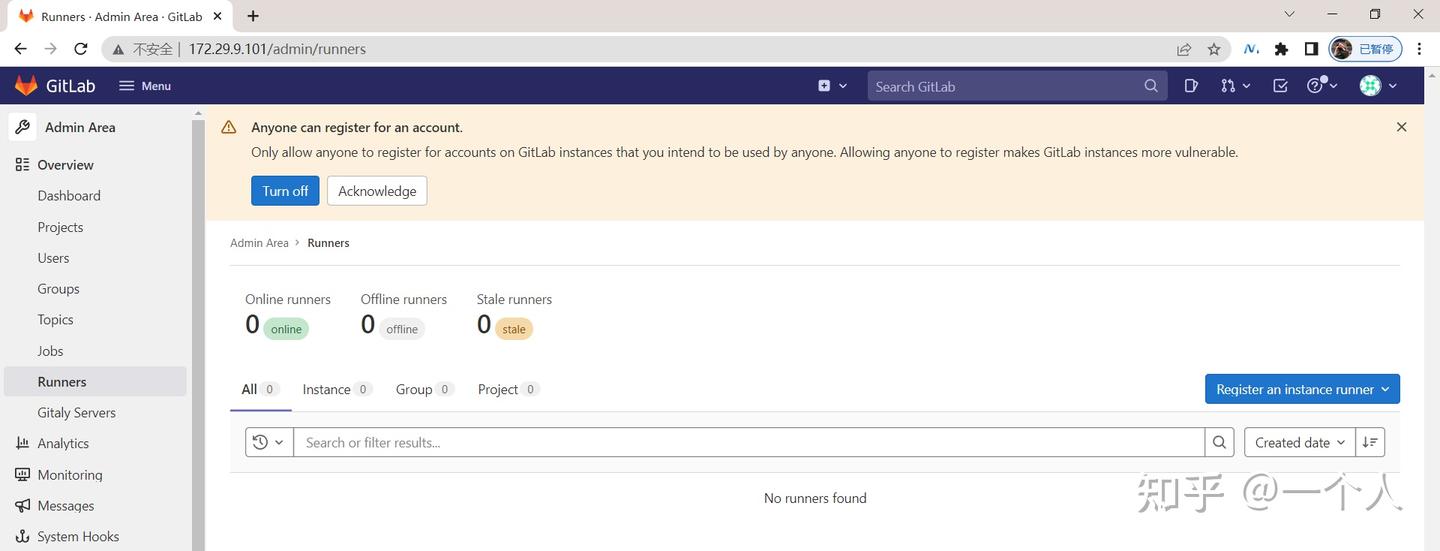 实战：GitLabRunner安装部署-2023.4.26(安装成功) - 知乎