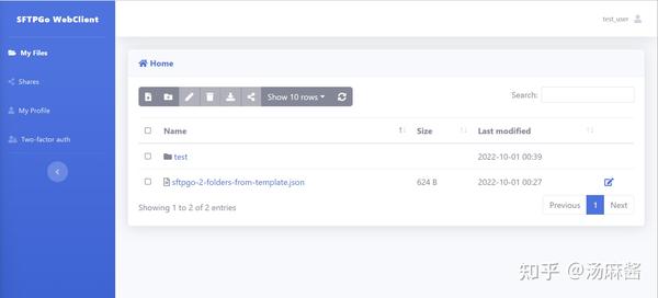 SFTPGo：支持webdav、ftp、sftp协议的带权限管理文件分享方案 - 知乎