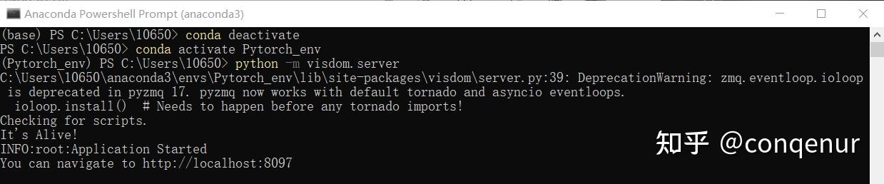 pytorch入门（2）【安装visdom可视化包】 - 知乎