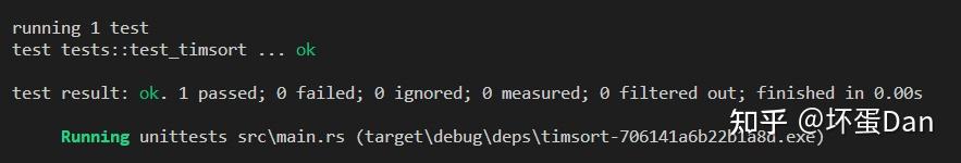 基于Rust实现一个简单的timsort - 知乎