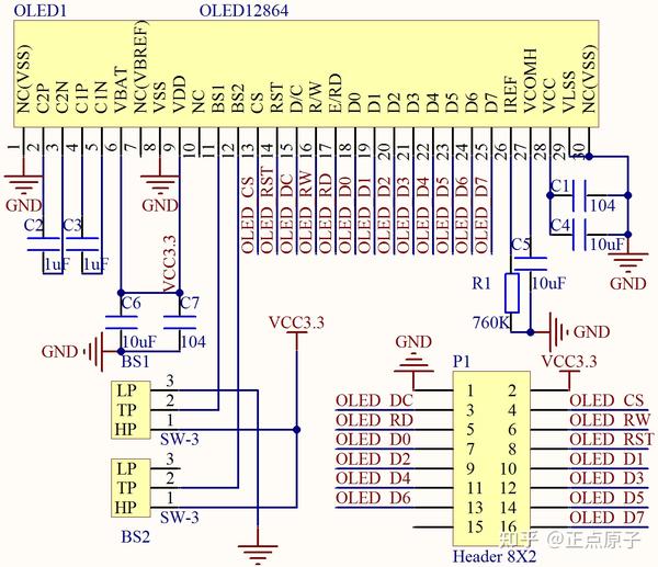 《MiniPRO H750开发指南》第二十三章 OLED显示实验 - 知乎