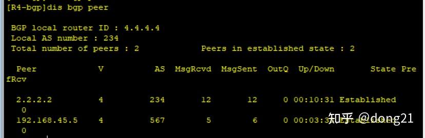 华为ENSP之MPLS VPN跨域optionC2 - 知乎