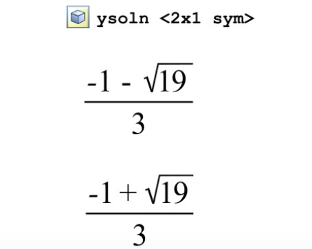 Matlab 小结 —— Symbolic Calculations - 知乎