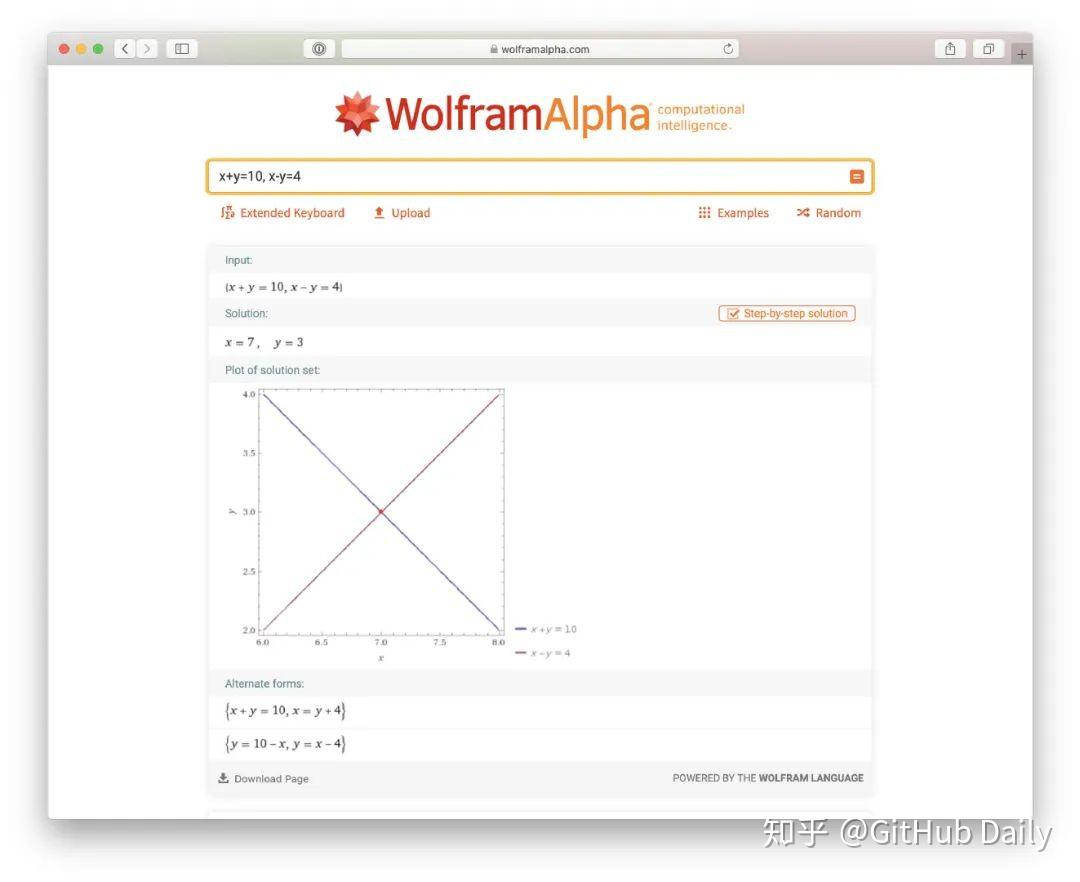 程序员必备网站之一：Wolfram Alpha - 知乎