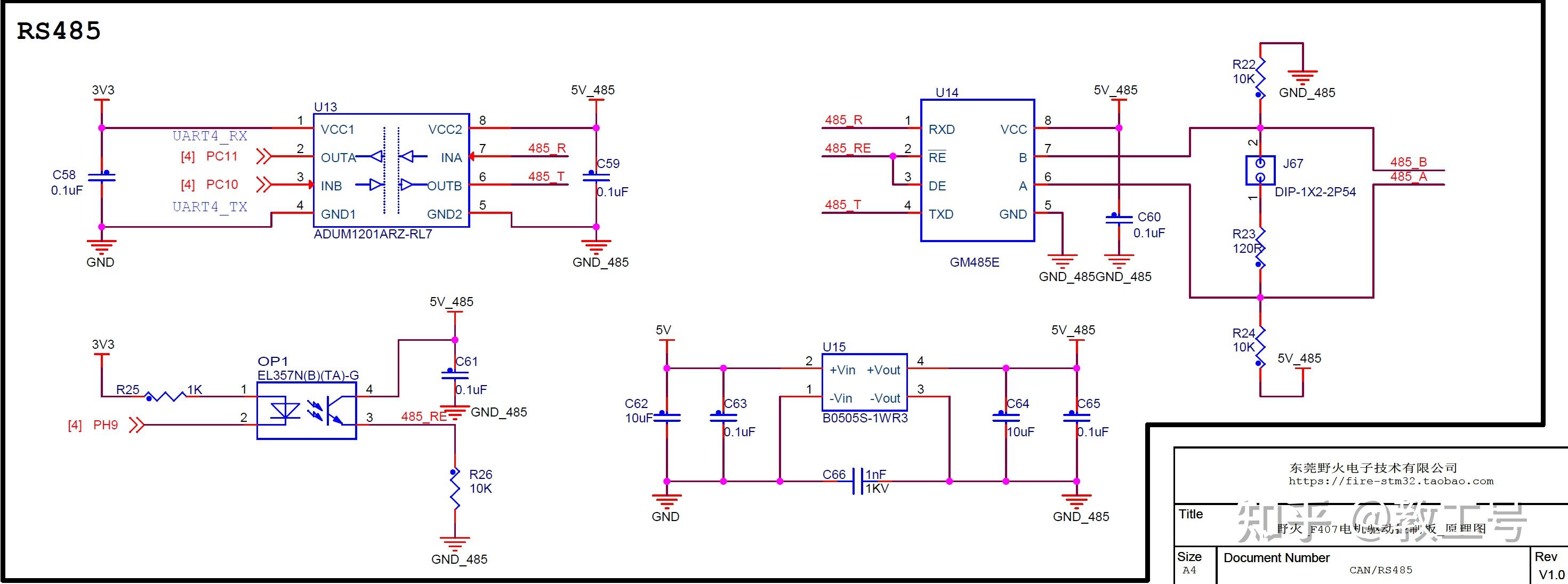 RS485程序设计测试 - 知乎