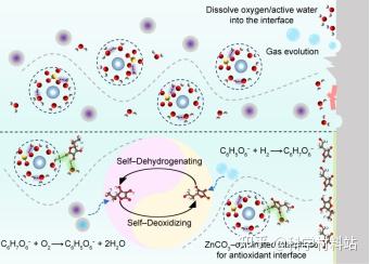 齐鲁工业大学王晓、山东大学熊胜林教授， Advanced Energy Materials观点：自除氧和自除氢氧化还原对构建抗氧化界面稳定锌 ...