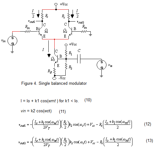 吉尔伯特单元模拟乘法器混频器 - 知乎