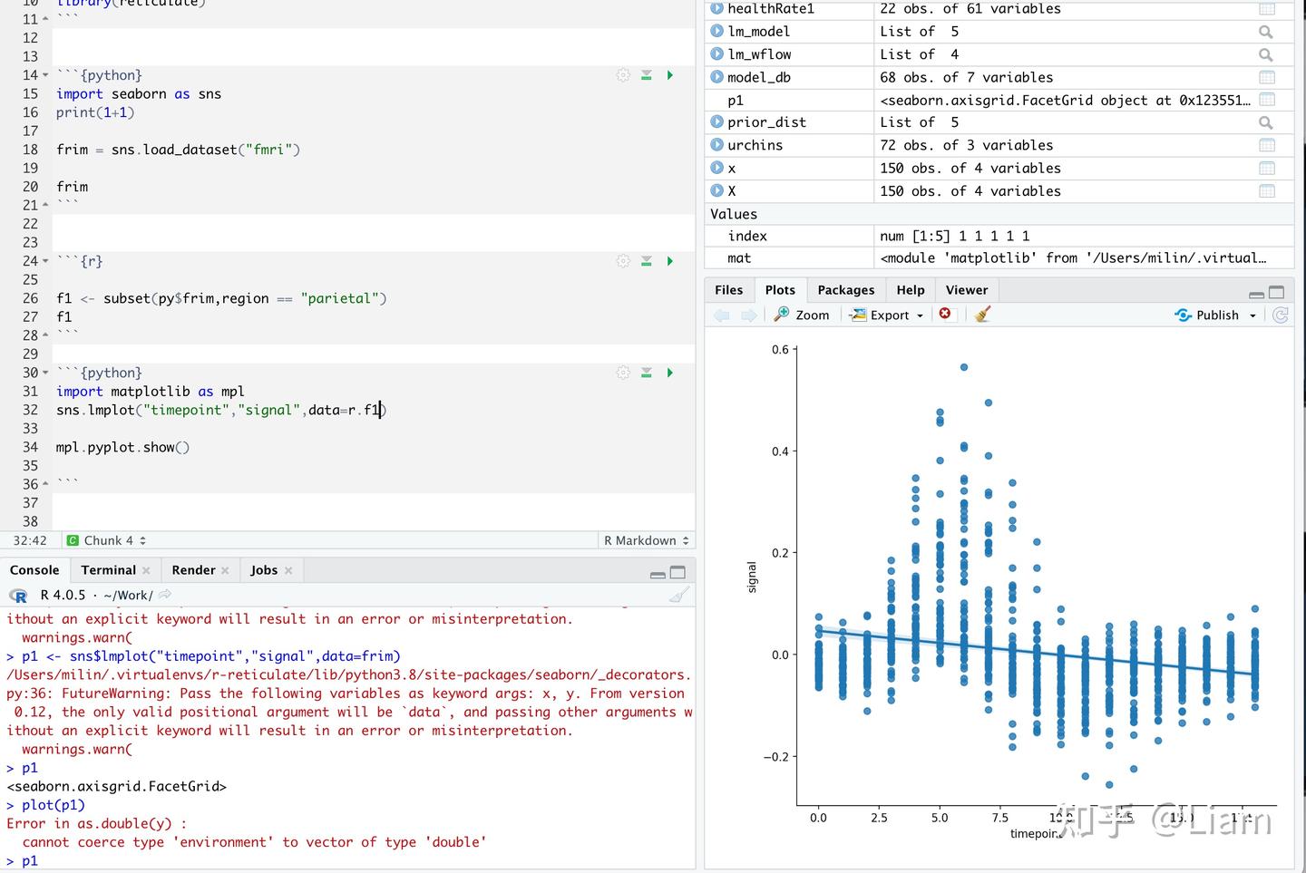 在Rstudio 中使用python - 知乎