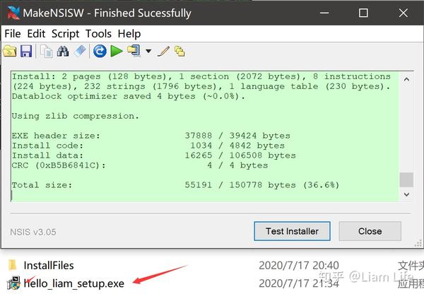 NSIS最简单的软件打包示例，制作exe安装包 - 知乎