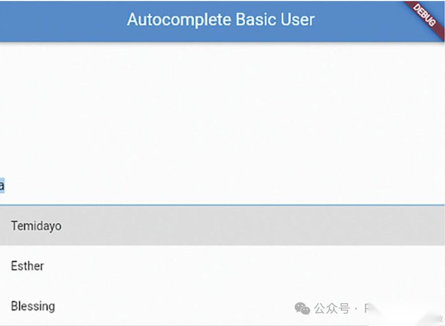 Flutter Autocomplete组件 - 知乎