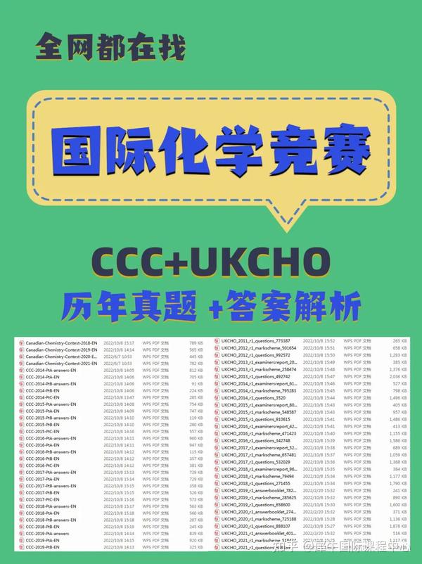 UKChO时间紧！Plan B有吗？加拿大化学竞赛CCC 4月开赛！ - 知乎