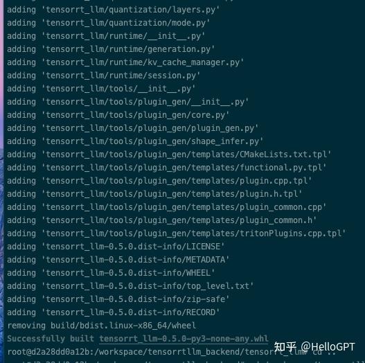 Tensorrt-LLM(2)--backend编译及加载llama模型 - 知乎