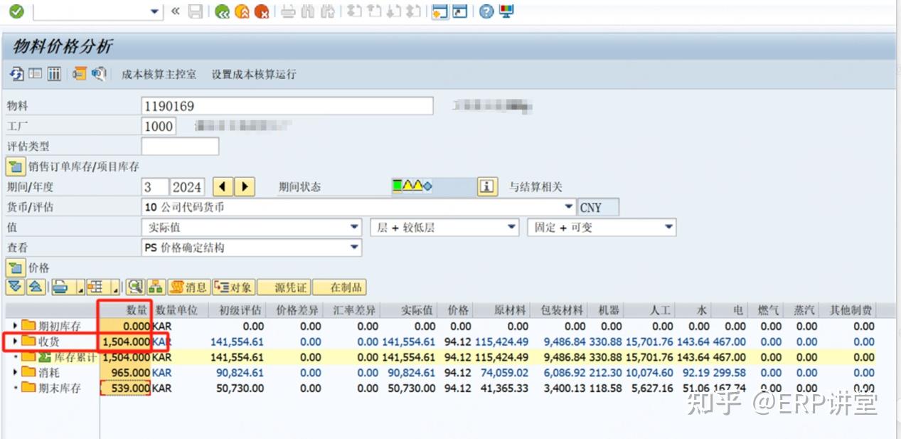 SAP事务代码CKM3取值分析 - 知乎
