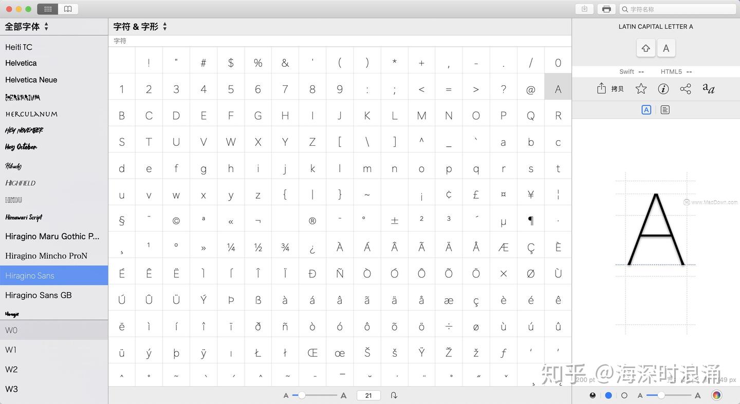 Ultra Character Map for Mac(字体管理软件) - 知乎