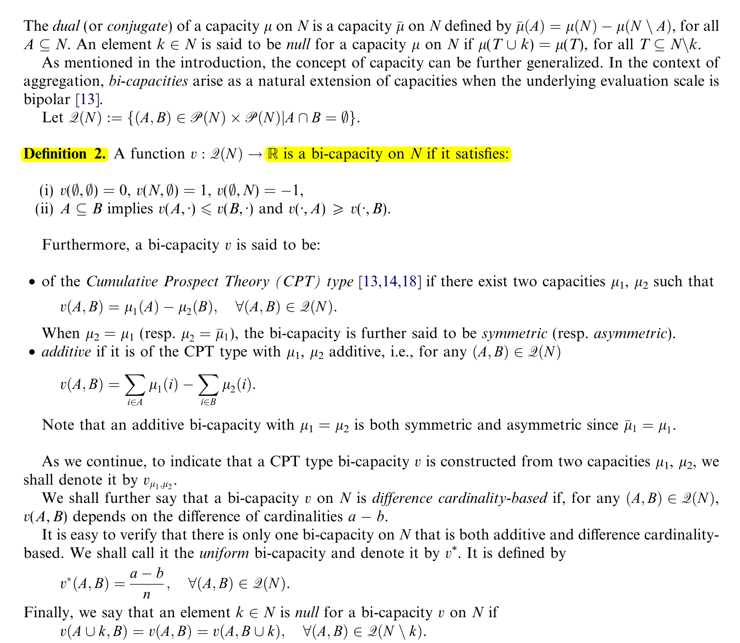 小源笔记（八十二）：精读期刊论文《Entropy of bi-capacities》预备知识 - 知乎