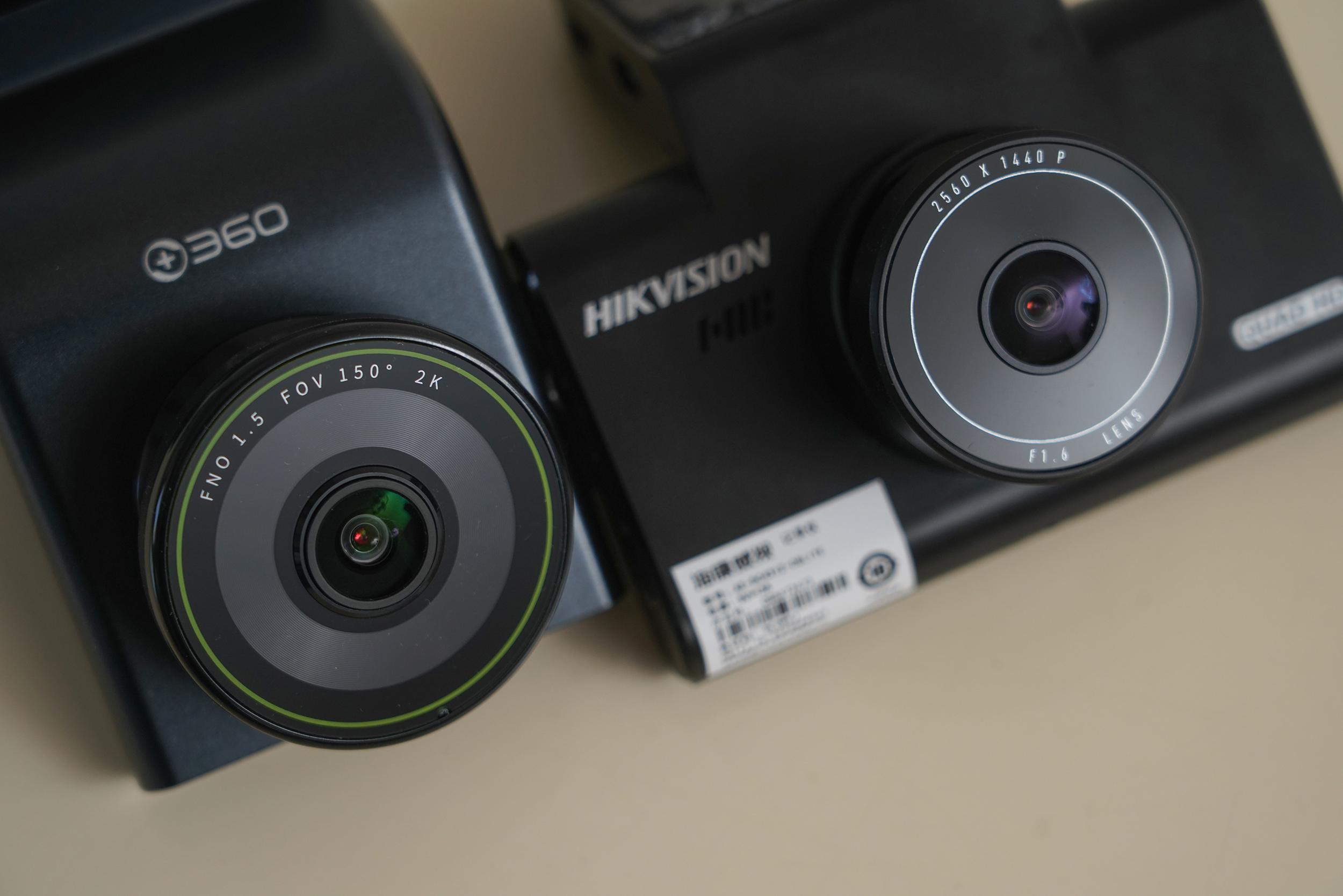 300元以内行车记录仪针尖对麦芒--360 G300Plus VS 海康威视 C6 Lite