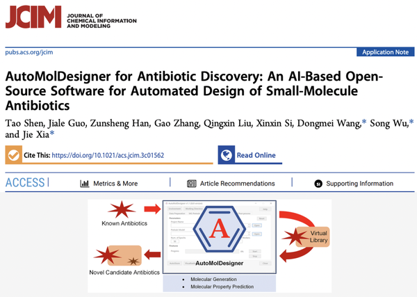 JCIM｜AutoMolDesigner：利用AI实现小分子抗菌药物自动设计 - 知乎