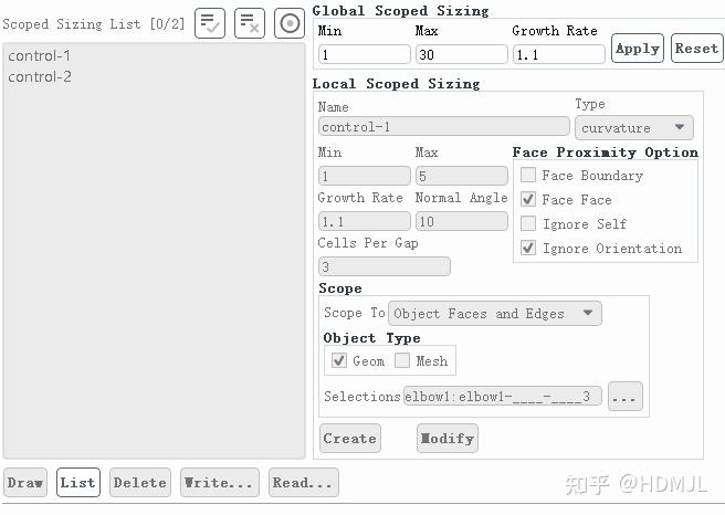 fluent meshing 的 control 设置 - 知乎