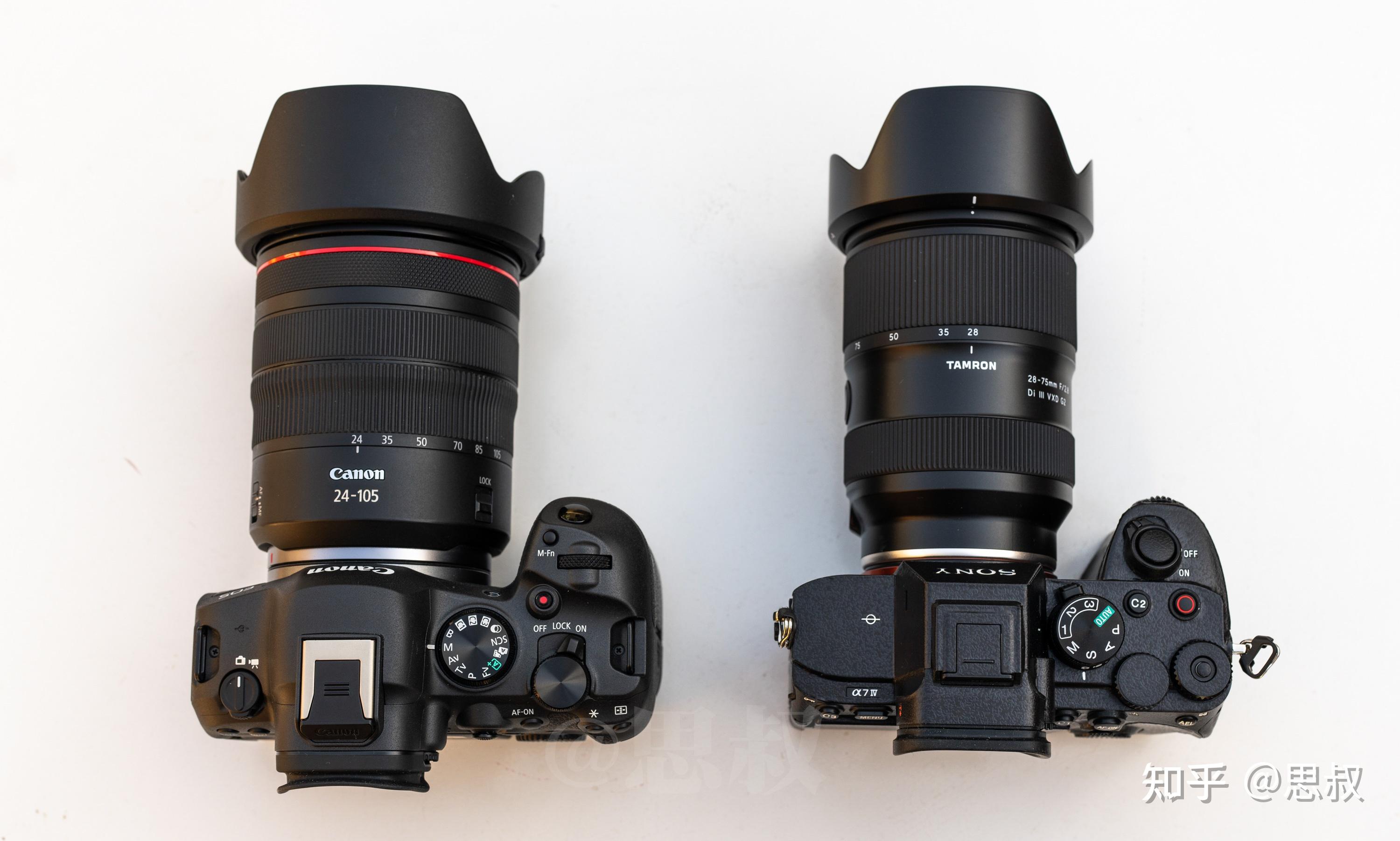 全画幅中端水桶机A7M4、EOS R6 II怎么选？附实机上手对比