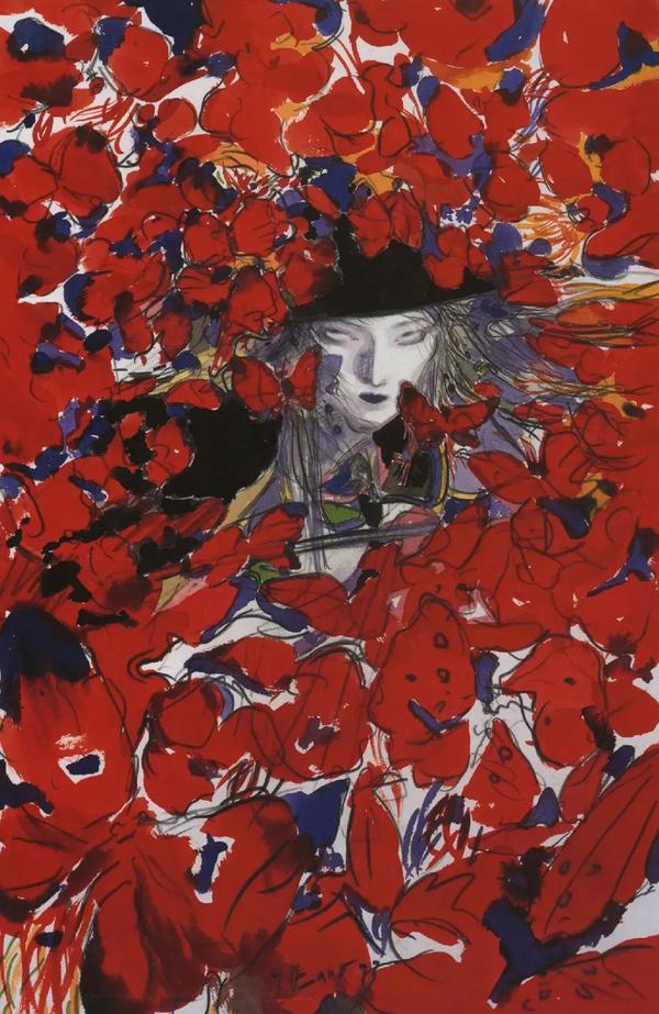 插画中的幻想世界——天野喜孝 知乎