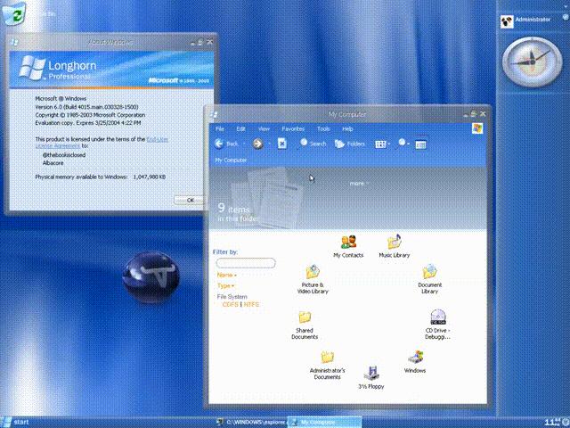 Windows 视觉史 04（上） | Longhorn：所谓“美学巅峰”背后，隐藏着多少希望与遗憾 - 知乎