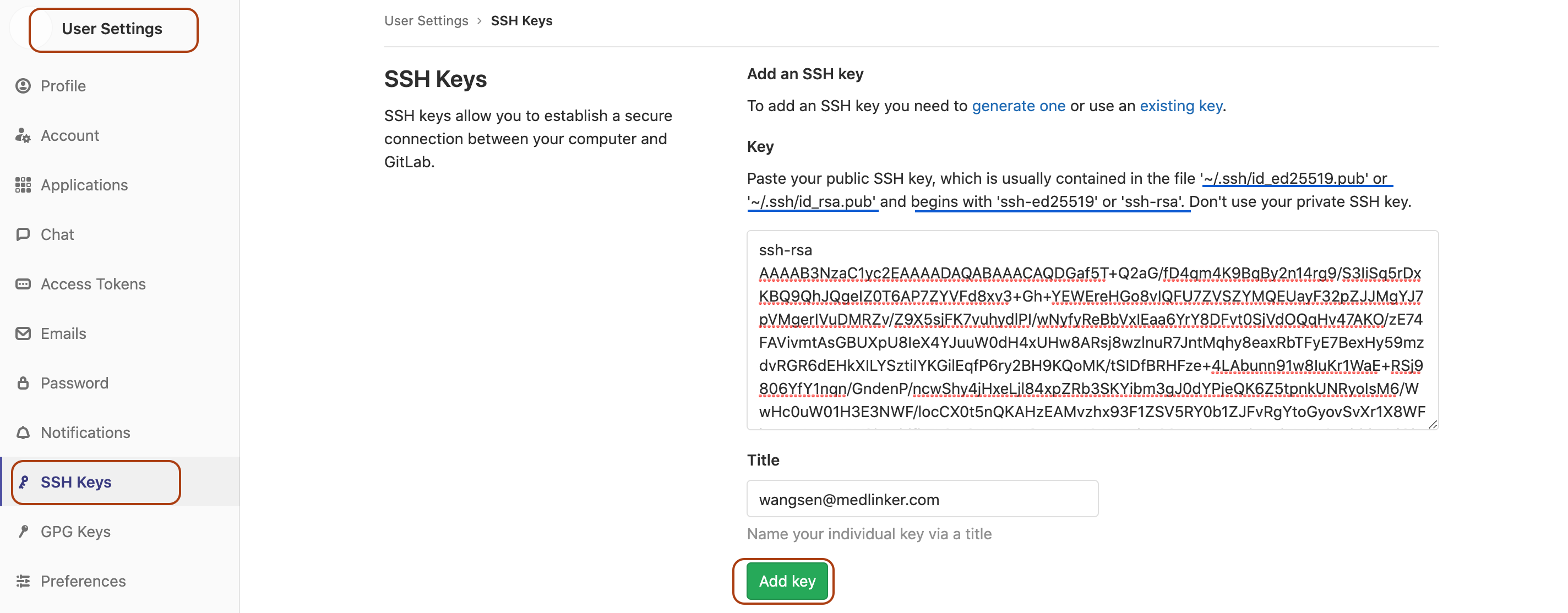 Gitlab 如何添加 SSH Key - 知乎