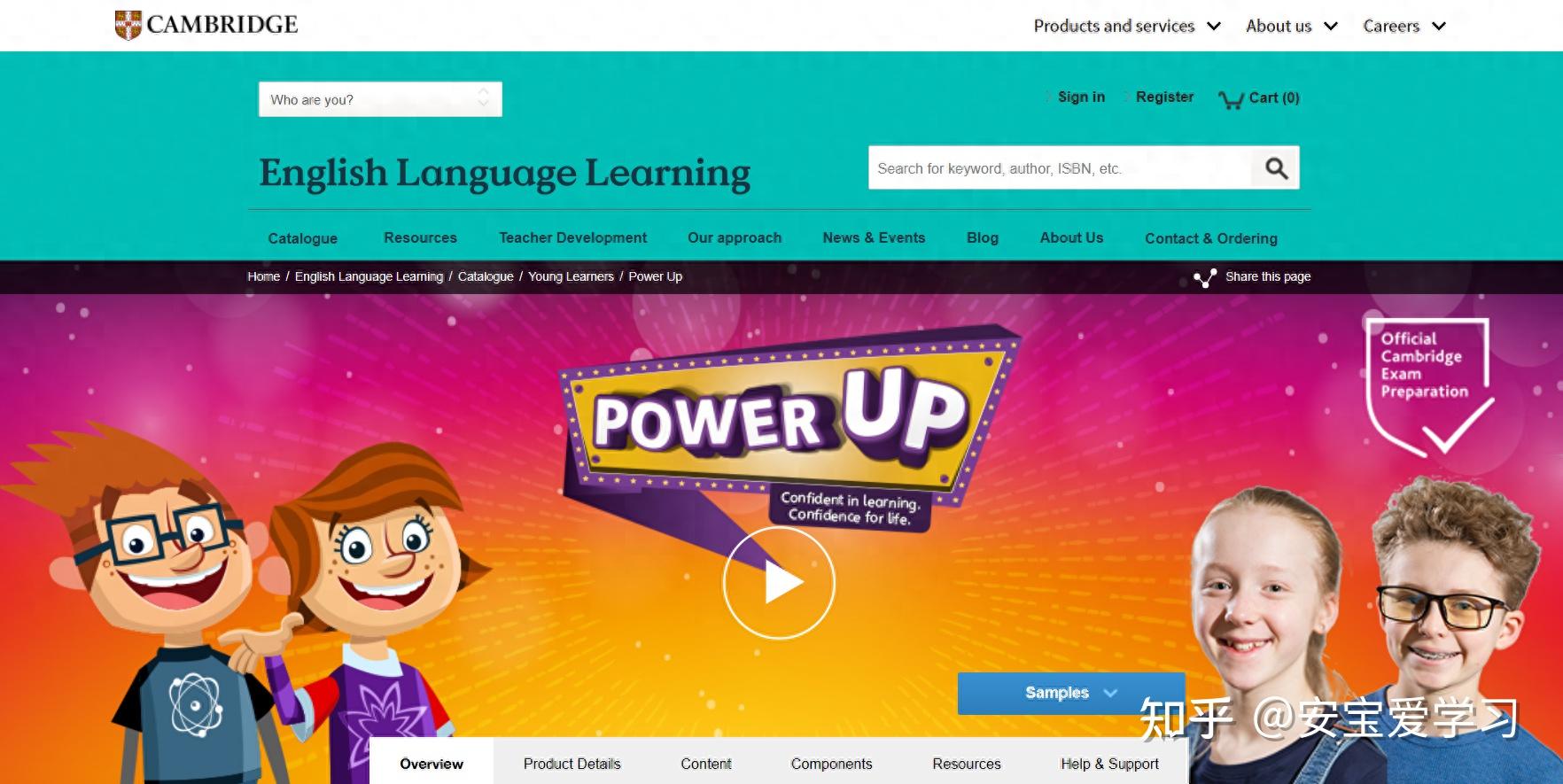 剑桥少儿考试 | 原版教材《Power Up》0-6 级（含音视频全套资料） - 知乎