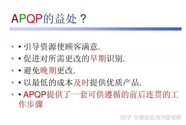 APQP实施的8个步骤，SQE\SQE该怎样做？ - 知乎