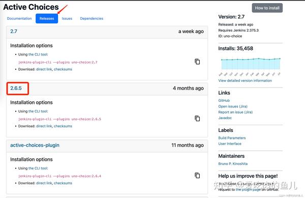 Jenkins (2.346.1) or higher required异常，如何在不升级jenkins的情况下安装插件呢？ - 知乎