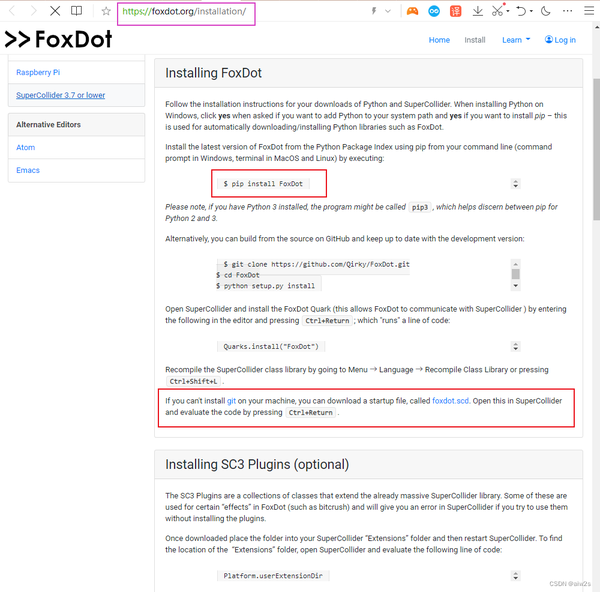 AI作曲基础-基于SuperCollider和FoxDot的Python编程作曲实践02安装FoxDot - 知乎