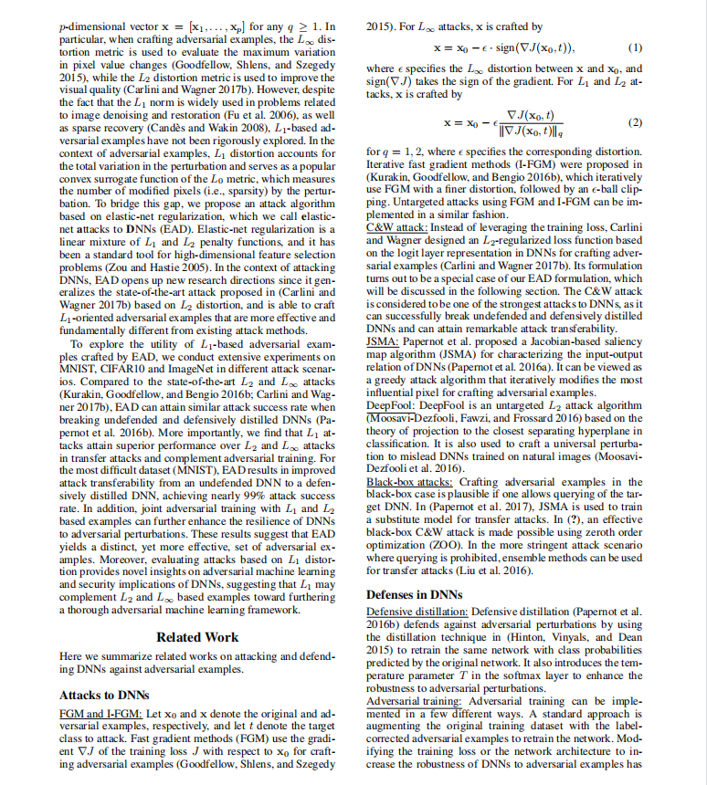 EAD: Elastic-Net Attacks to Deep Neural Networks via Adversarial ...