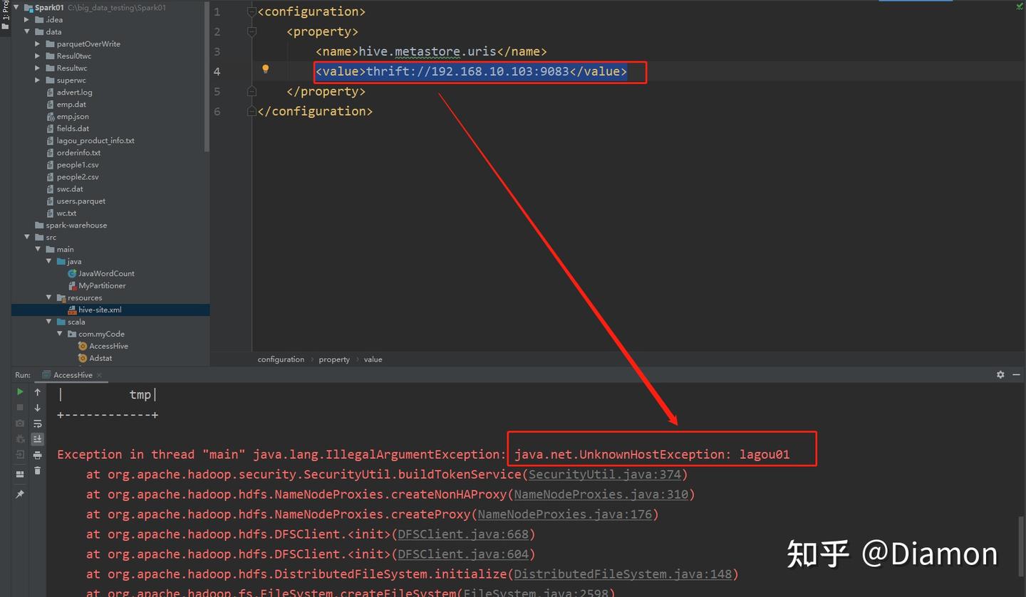 Spark.java.net.UnknownHostException - 知乎