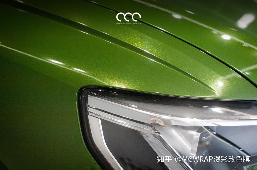 奥迪Q3 漫彩改色膜PET 索诺玛绿典藏版 - 知乎