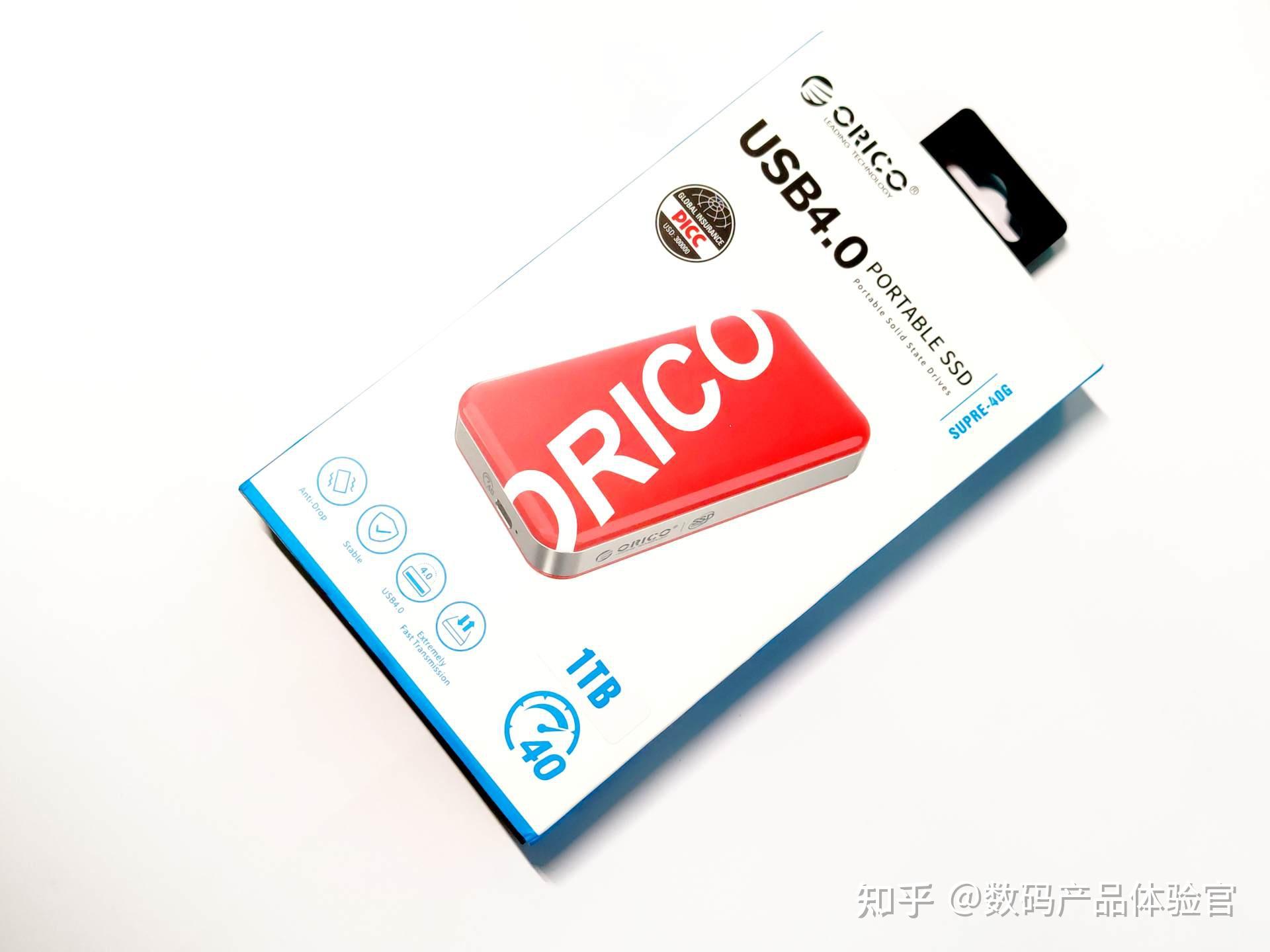 ORICO奥睿科SUPRE-40G轻评测：一款可以战未来的潮牌移动固态硬盘，大容量更极速！ - 知乎
