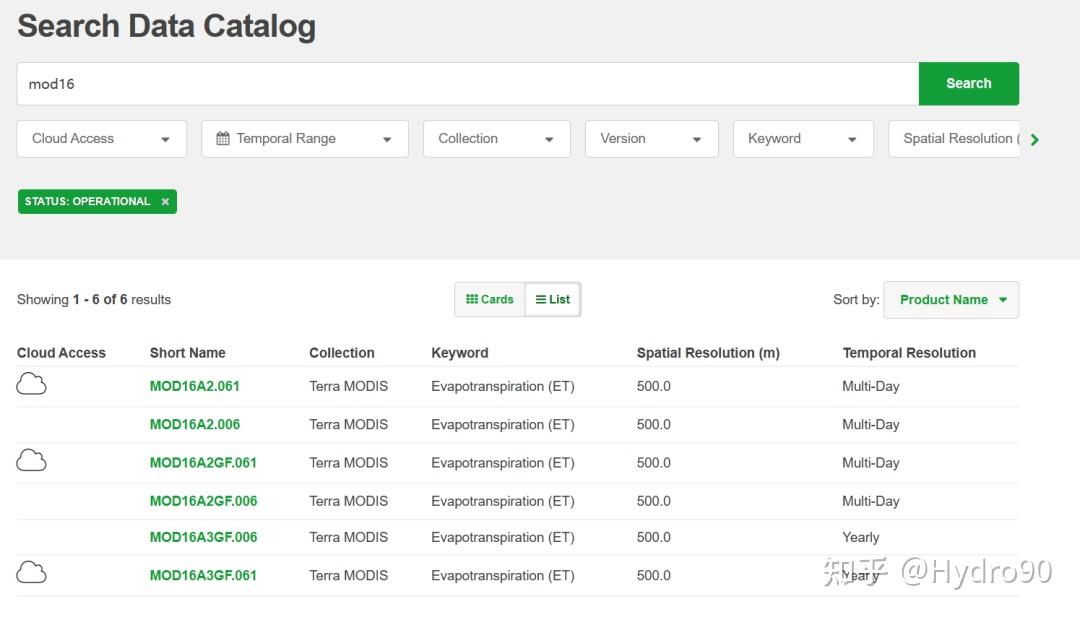 MOD16（MODIS全球蒸散发数据产品）介绍及下载 - 知乎