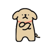 超全动态表情包｜马尔济斯线条小狗的好朋友：小金毛 - 知乎