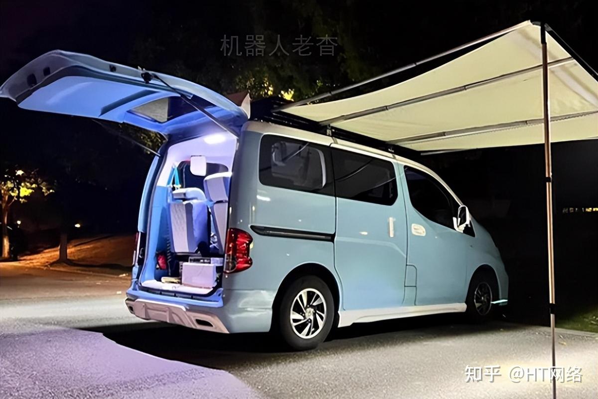 奇特的2+3+2座椅，日产NV200改装床车自驾游，MPV设计露营车旅行 - 知乎