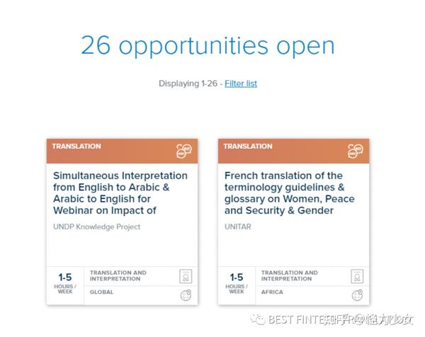 翻译志愿工作清单大全Where to Find Translation Volunteering Jobs? - 知乎