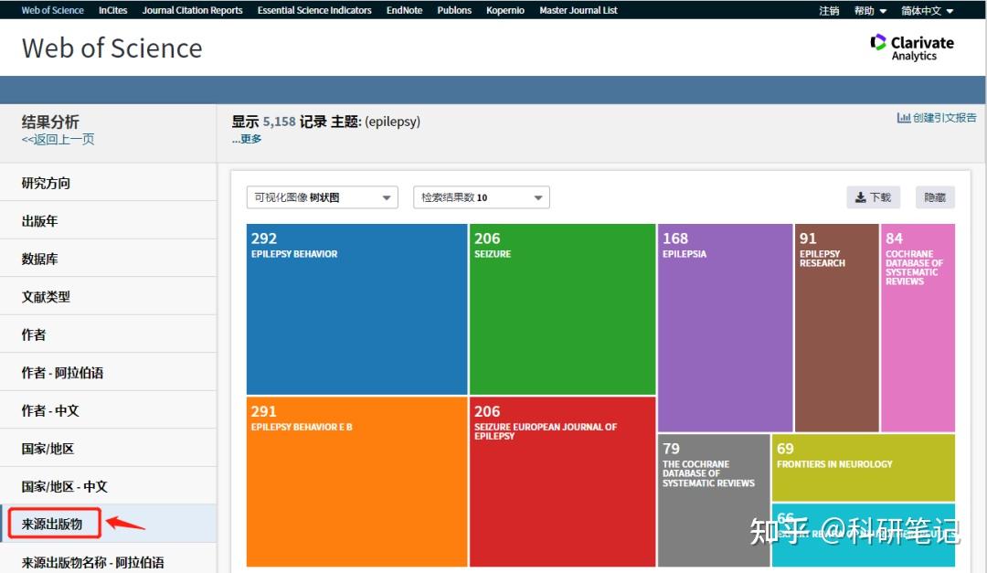 超实用！Web of Science检索及使用技巧 - 知乎