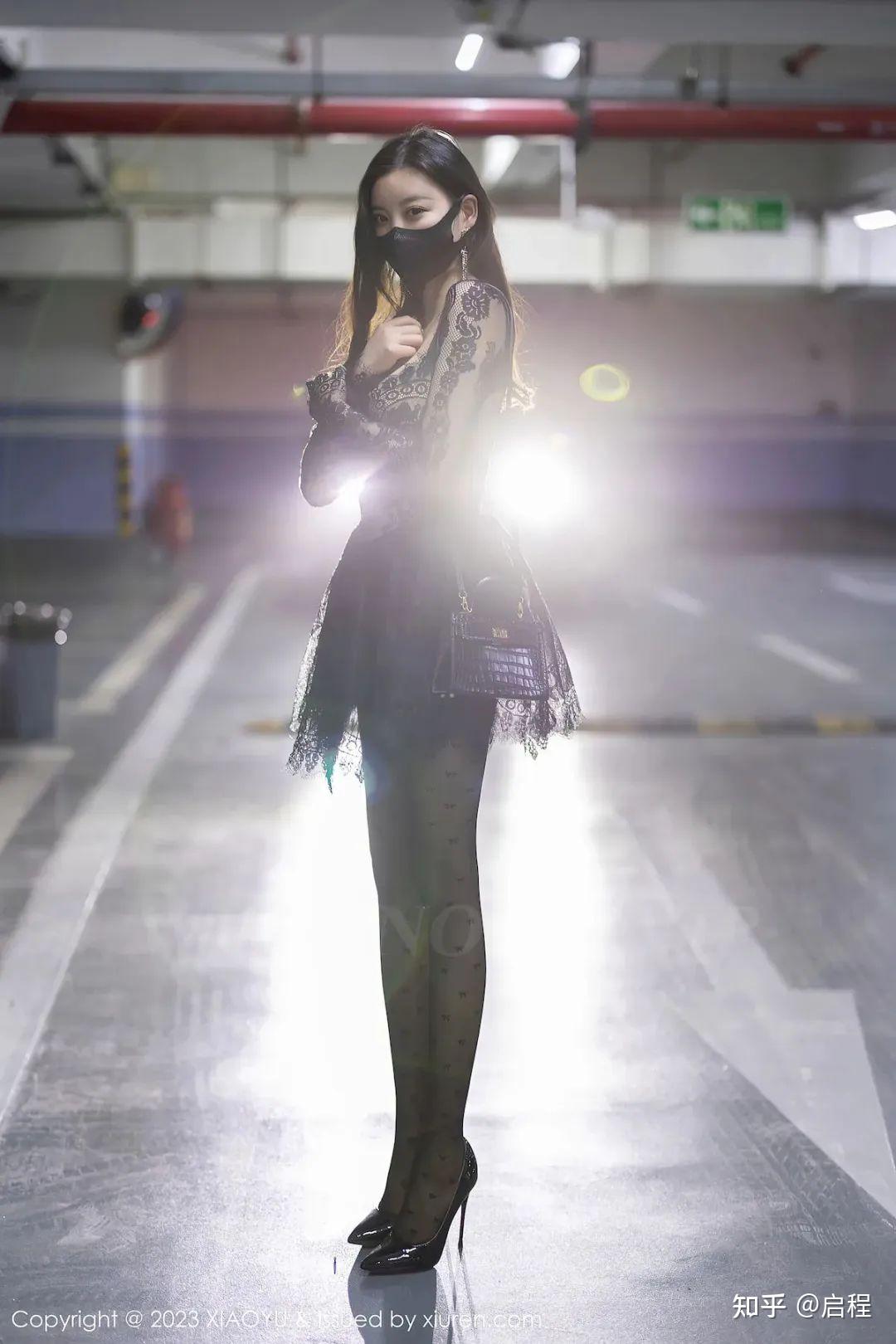 [性感] 女神杨晨晨Yome黑丝蕾丝连衣短裙丰腴身材写真 - 知乎